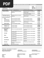 Fan Installation Inspection Checklist | PDF