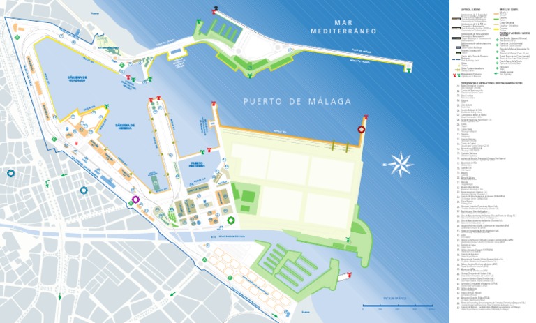 Malaga Map. | PDF
