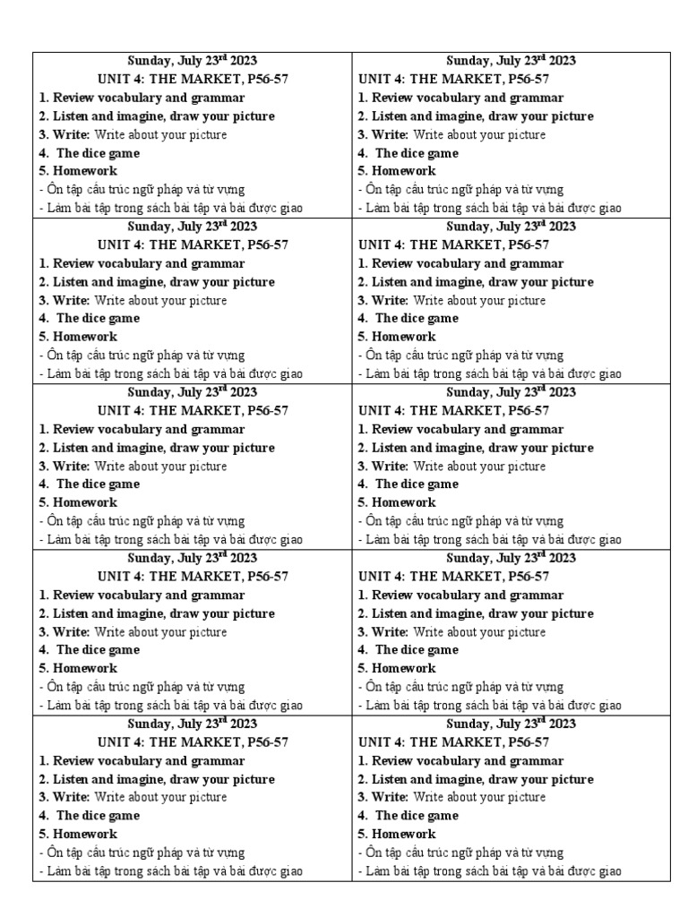 SM2 - Unit 4 - P56,57 - 23.07 | PDF