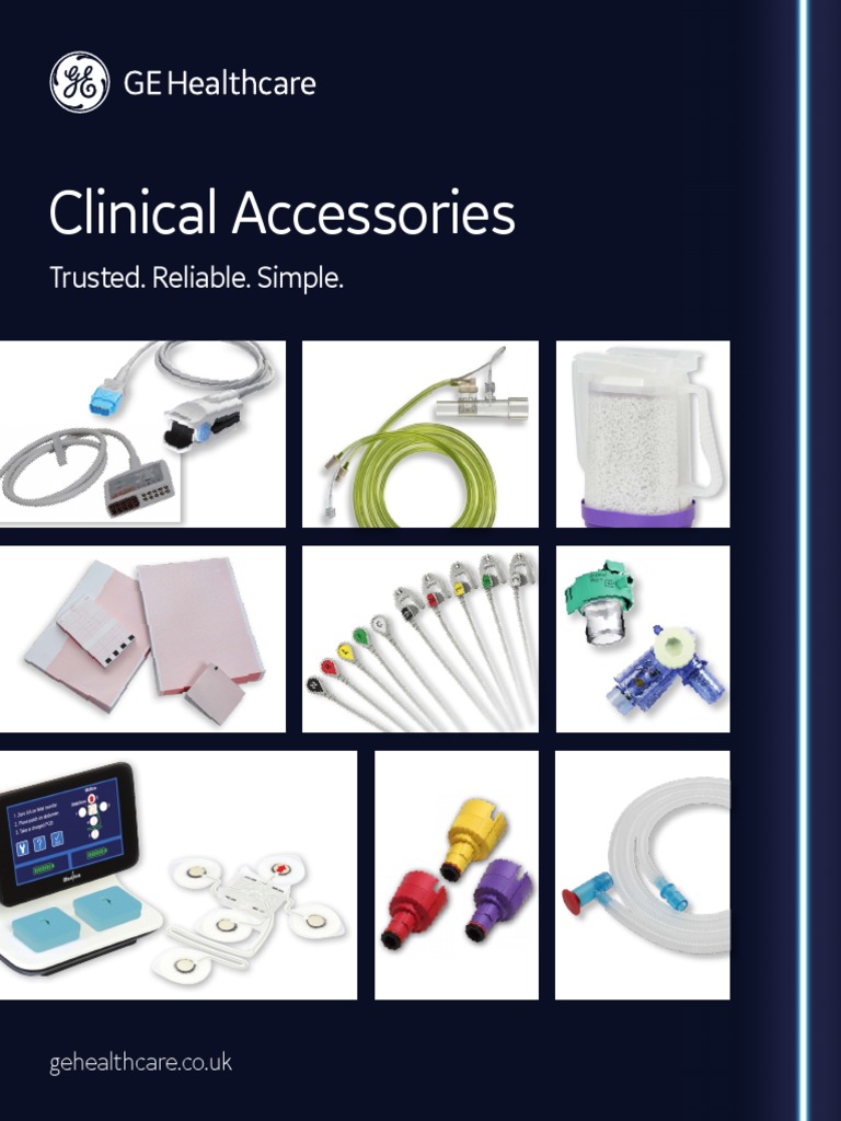 GE Accessories | PDF | Electrocardiography | Electroencephalography