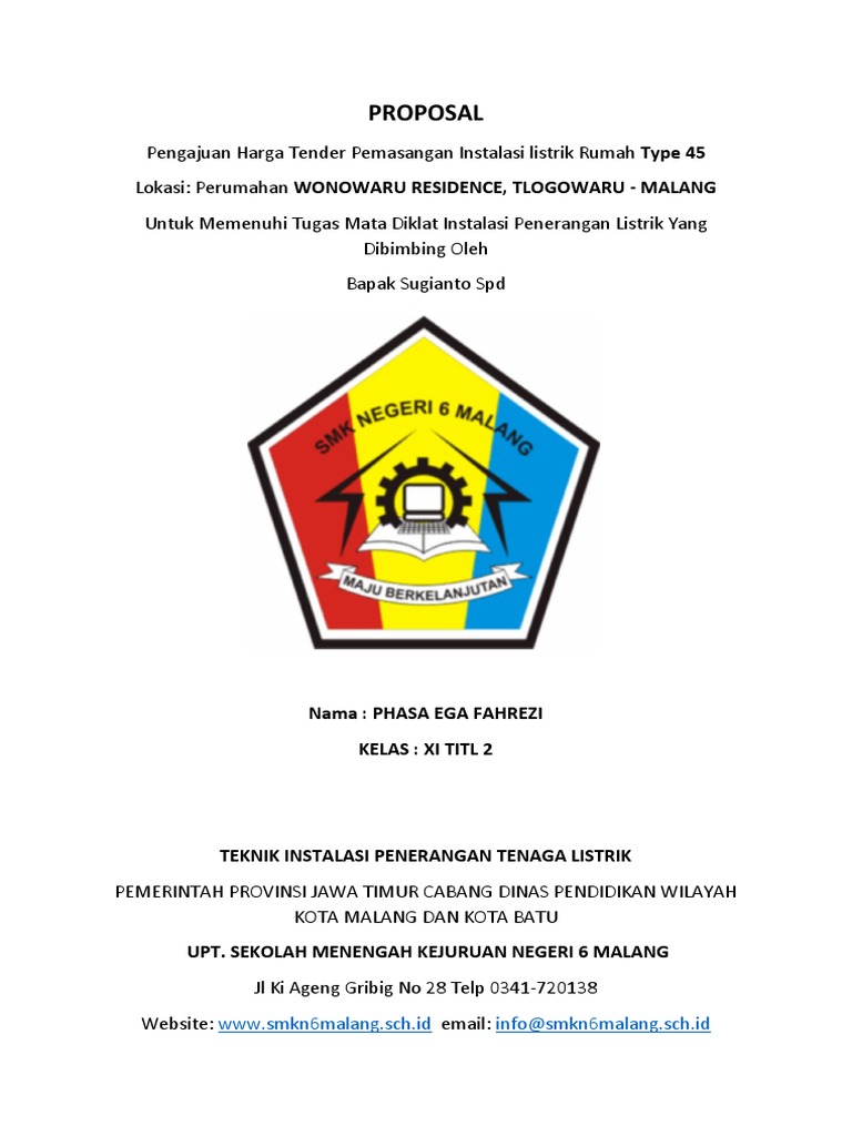 Proposal Ipl Phasa-1 | PDF