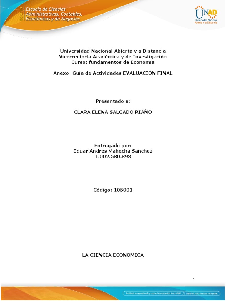 Tarea 5 - Apropiacion de Conceptos Economicos - Eduar Sanchez | PDF | Producto Interno Bruto ...