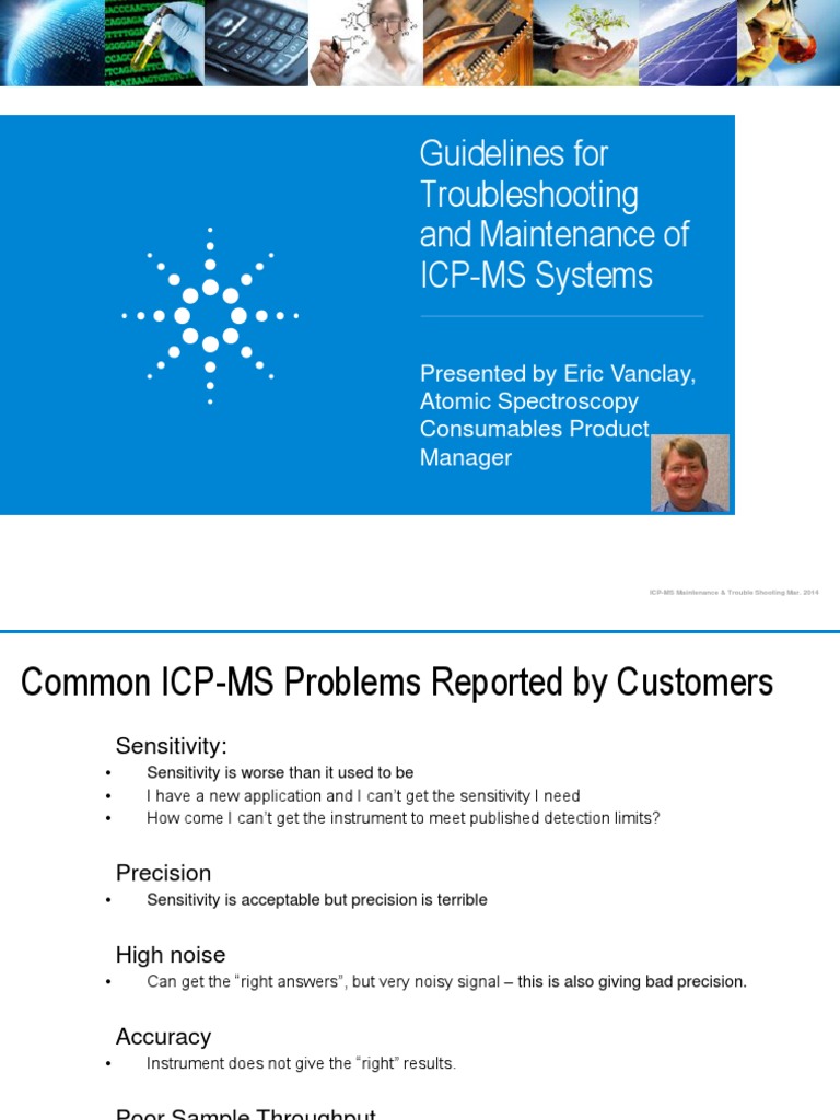ICP-MS Maintenance and Troubleshooting Guide | PDF | Pipe (Fluid ...