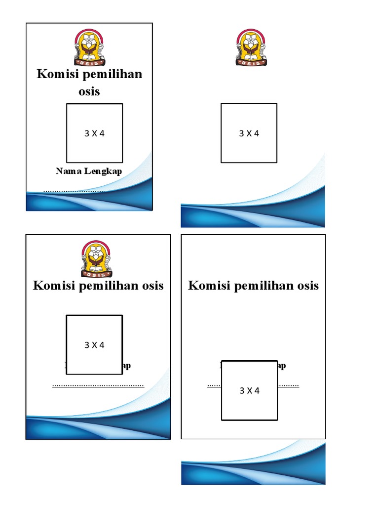 Id Card Osis | PDF | Olahraga & Rekreasi | Teknologi & Rekayasa