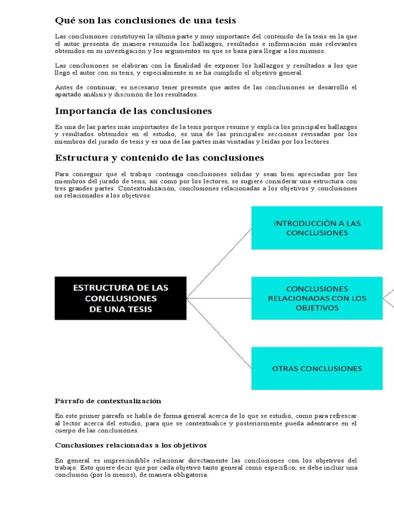 Que Son Las Conclusiones Segun Autor? – BLGQMG