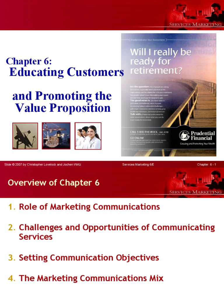 Chapter 06 Educating Customers and Promoting The Value Proposition | PDF | Marketing | Marketing ...