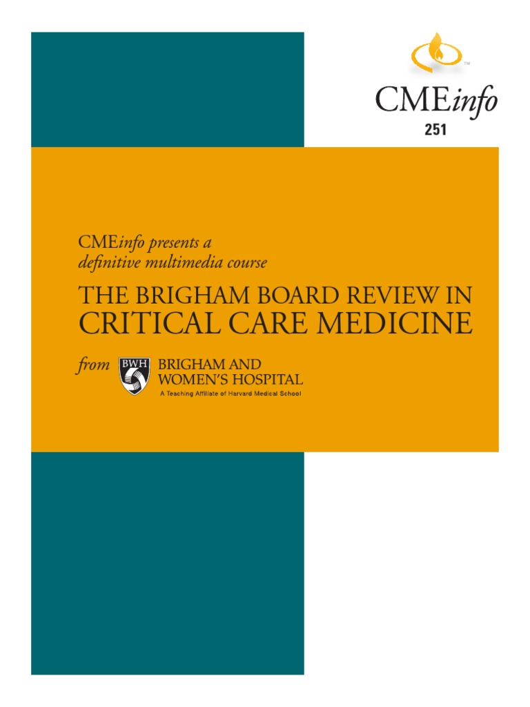 17 The Brigham Board Review in Critical Care Medicine 2017 | PDF ...