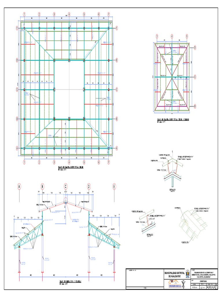 12 Plano de Techos | PDF