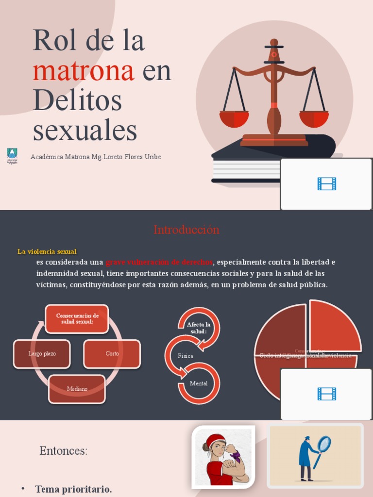 Rol de Matrona Delitos Sexuales | PDF | Violencia | Violación