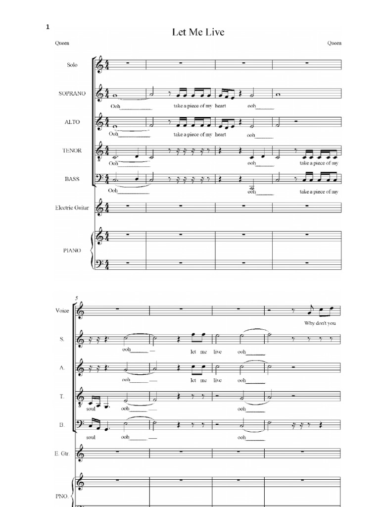 Let Me Live | PDF