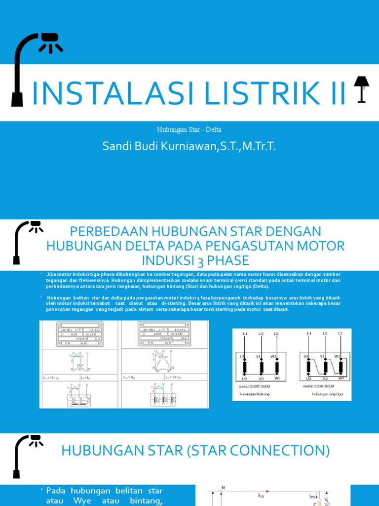Instalasi Listrik II - 5 - Star Delta | PDF