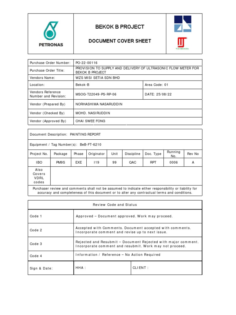 Ibo Pm9s Exe I19 99 Qac RPT 0006 - Rev. B (Amended) | PDF | Paint | Building Materials