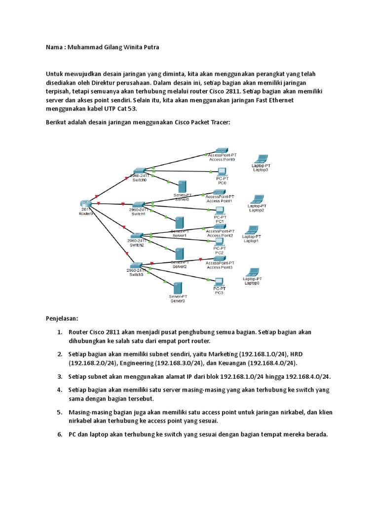 Tugas Proyek 1 Muhammad Gilang Winita Putra Pdf