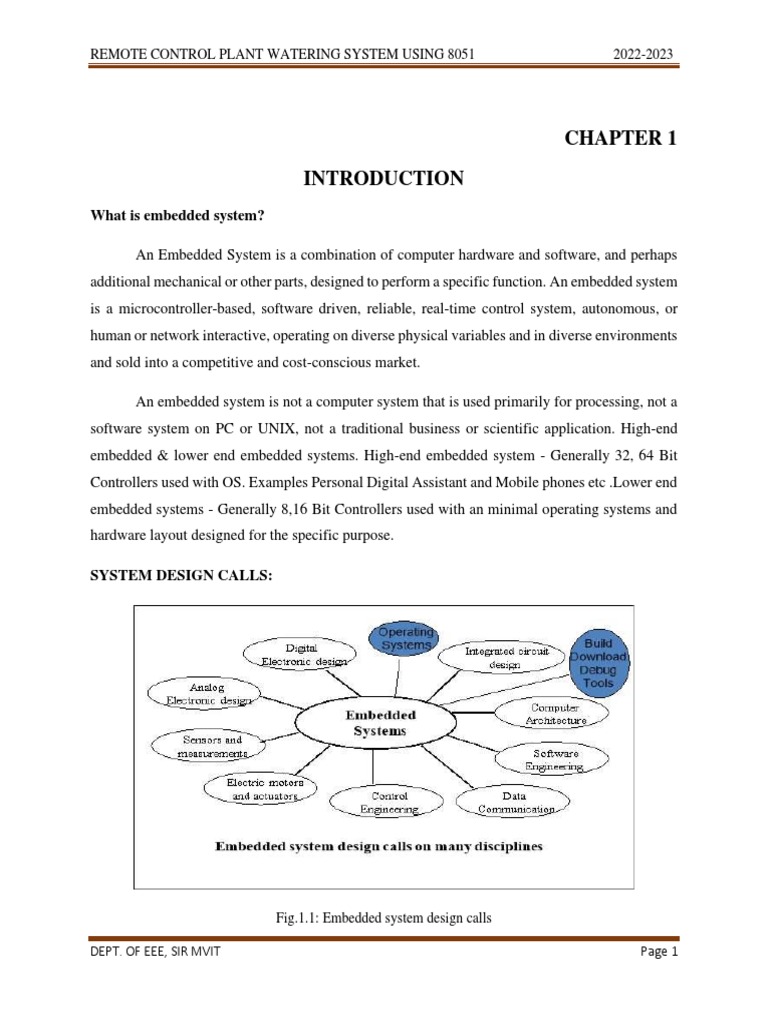 What Is Embedded System? | Download Free PDF | Diode | Electric Power