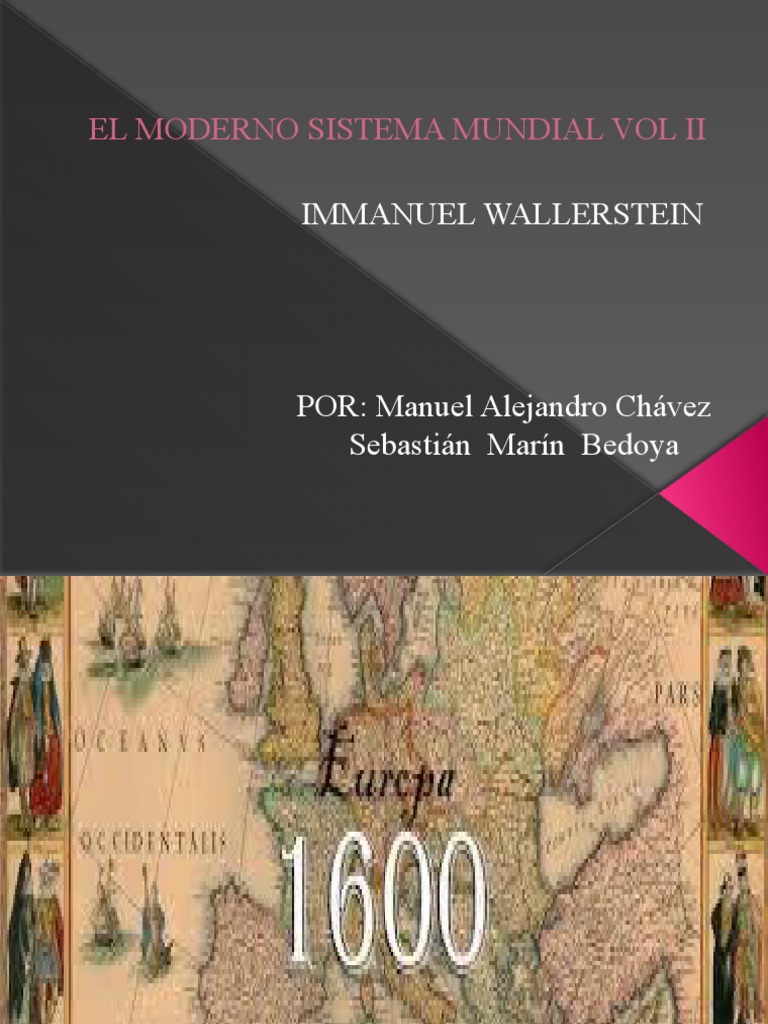 El Moderno Sistema Mundial Vol Ii | PDF