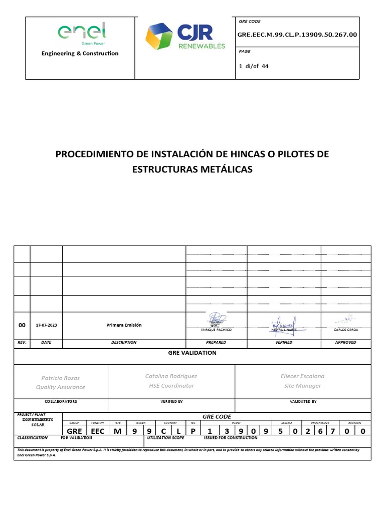 Gre Eec M 99 CL P 13909 50 267 00 | PDF | Calidad (comercial ...