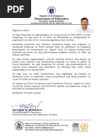 Opening Remarks Tagalog | PDF