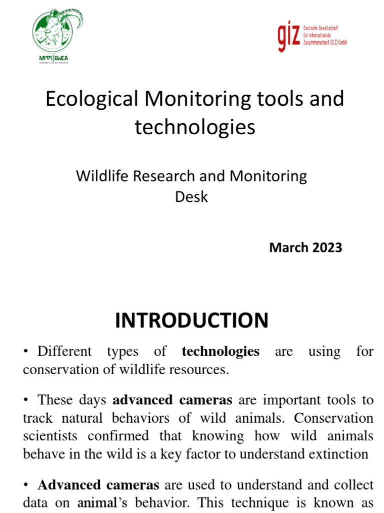 Ecological Monitoring Tools and Technologies - Abiot | PDF | Unmanned ...