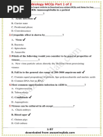 Viral Replication MCQs | PDF | Virus | Dna