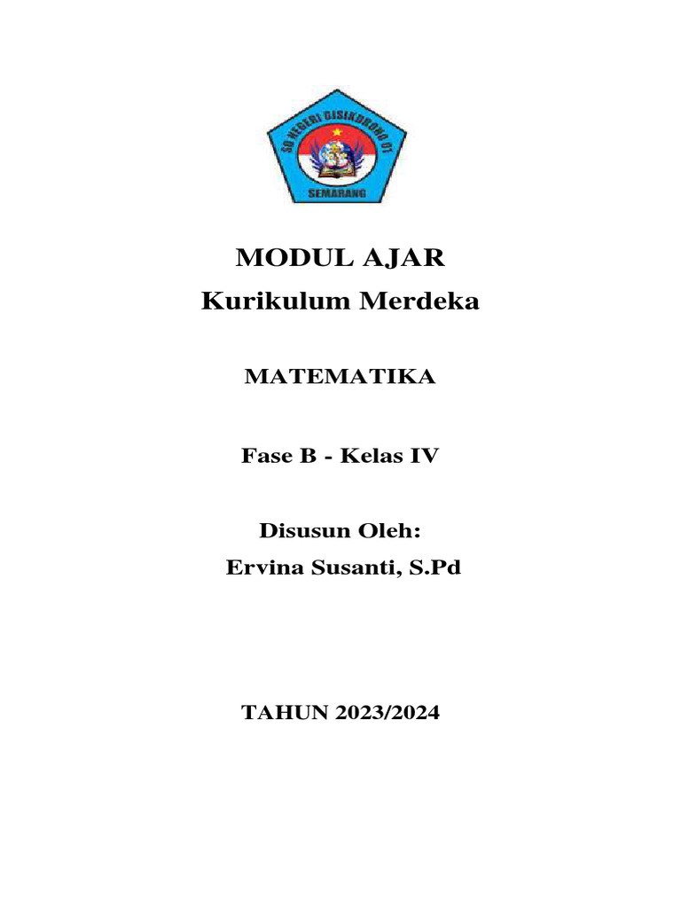 MODUL MAT SKP Juli23 | PDF