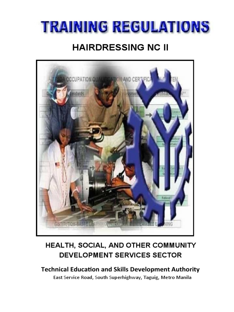 TR Hairdressing NC II | PDF | Occupational Safety And Health | Risk