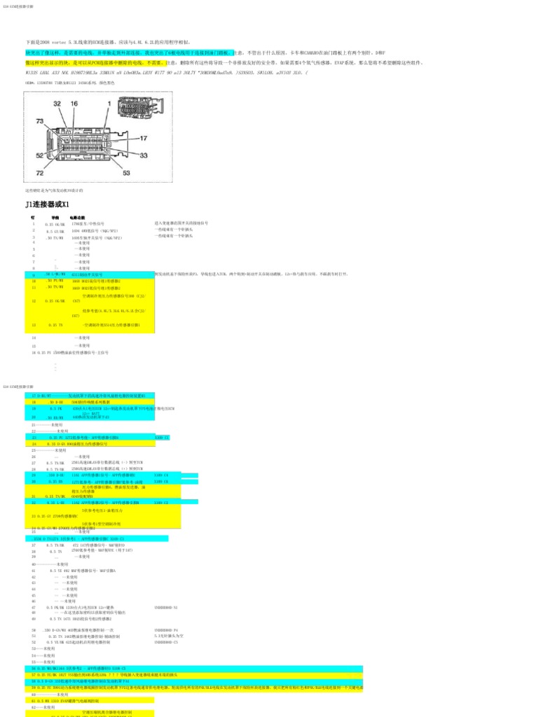 E38 ECM 引脚_1_5_translate | PDF