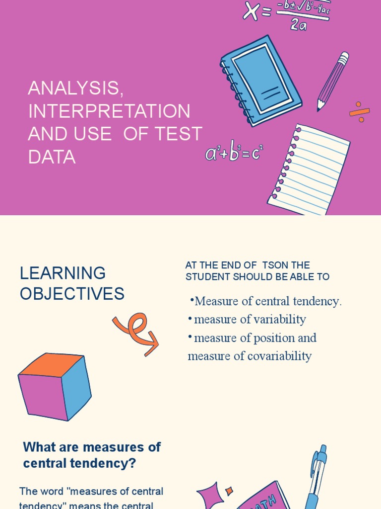 Analysis Interpretation and Use of Test Data | Download Free PDF ...