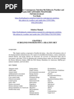 Soap Notes Guidelines | PDF | Diet (Nutrition) | Diet & Nutrition