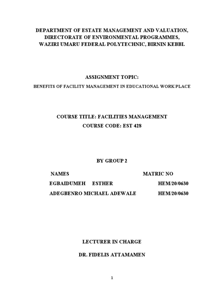 Why School Facility Management Is Essential | Download Free PDF ... Why School Facility Management Is Essential | Download Free PDF ...