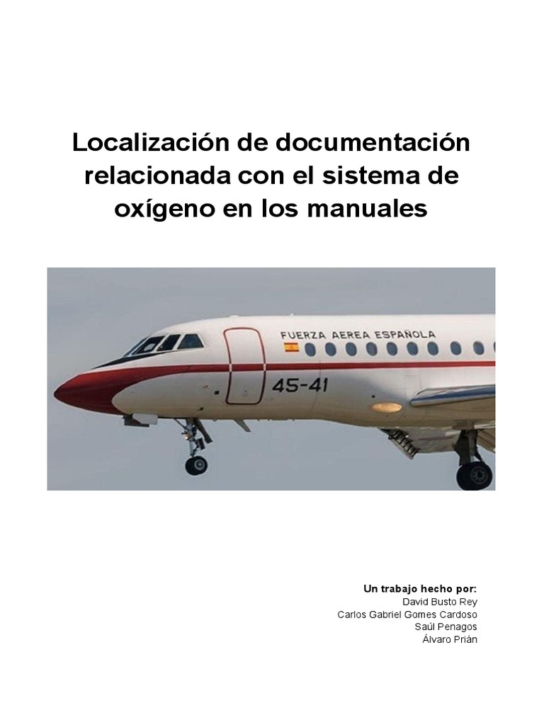 Oxigen o | PDF | Bienes manufacturados | Equipo