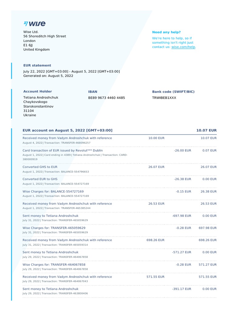 QQQQQQ | PDF | Financial Transaction | Euro