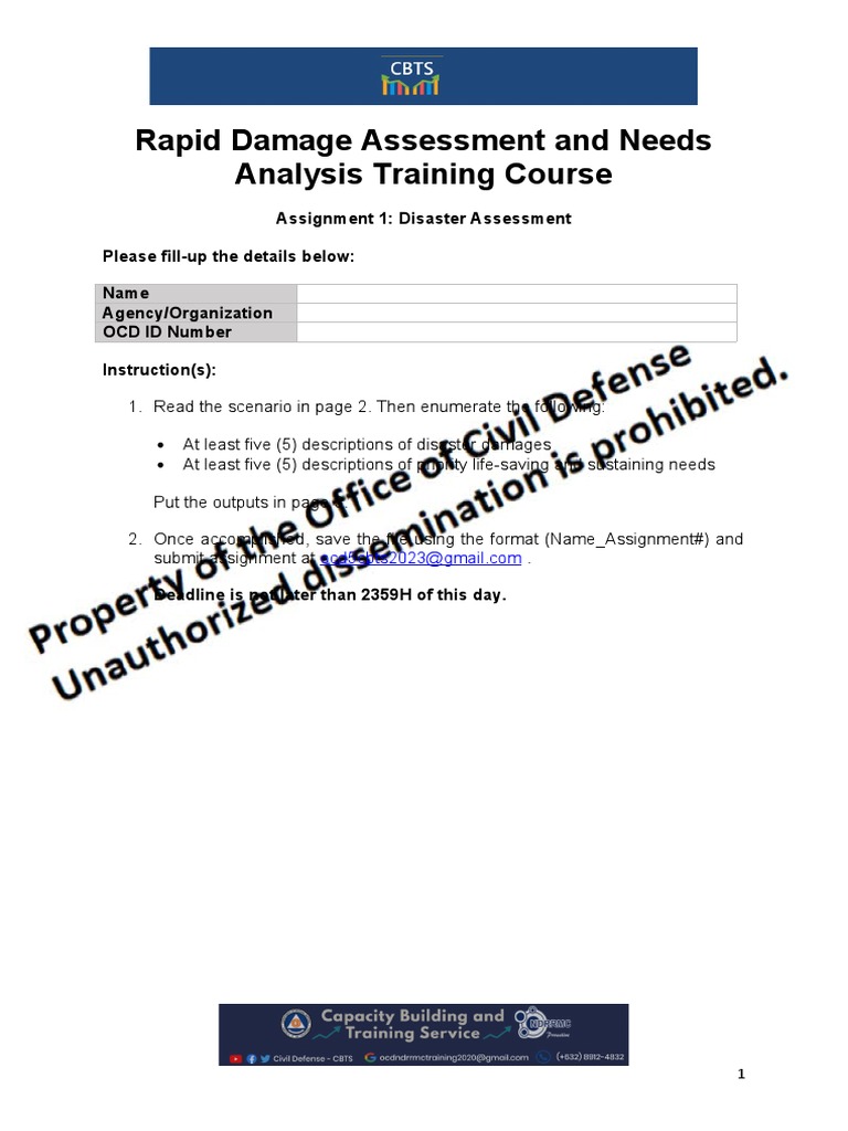Assignment 1 Disaster Assessment - Google | PDF | Tropical Cyclones ...