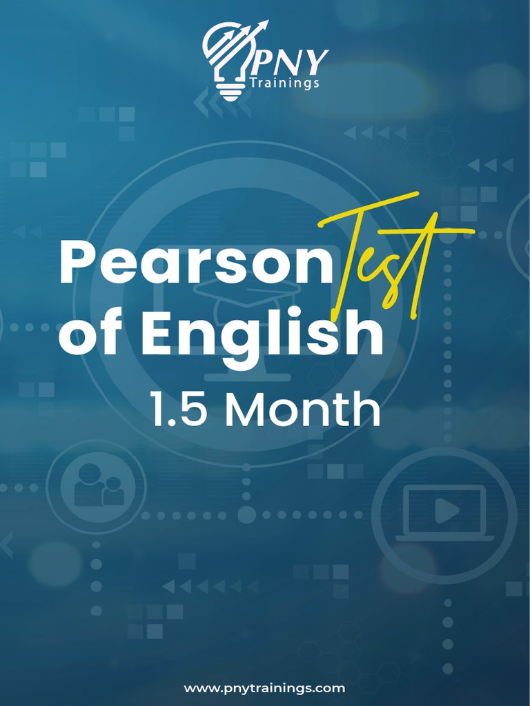 PNY Trainings: Pearson English Course | PDF | Linguistics | Human ...