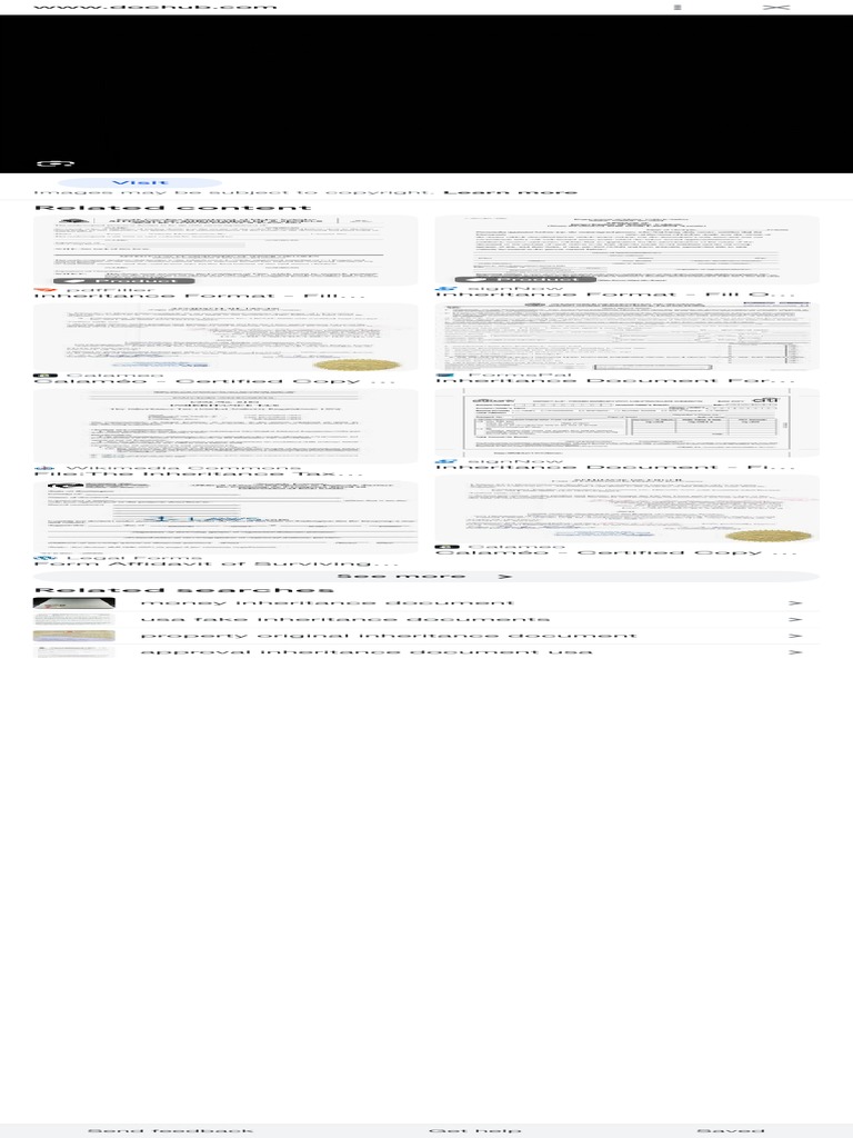 Property Inheritance Document - Google Search | PDF