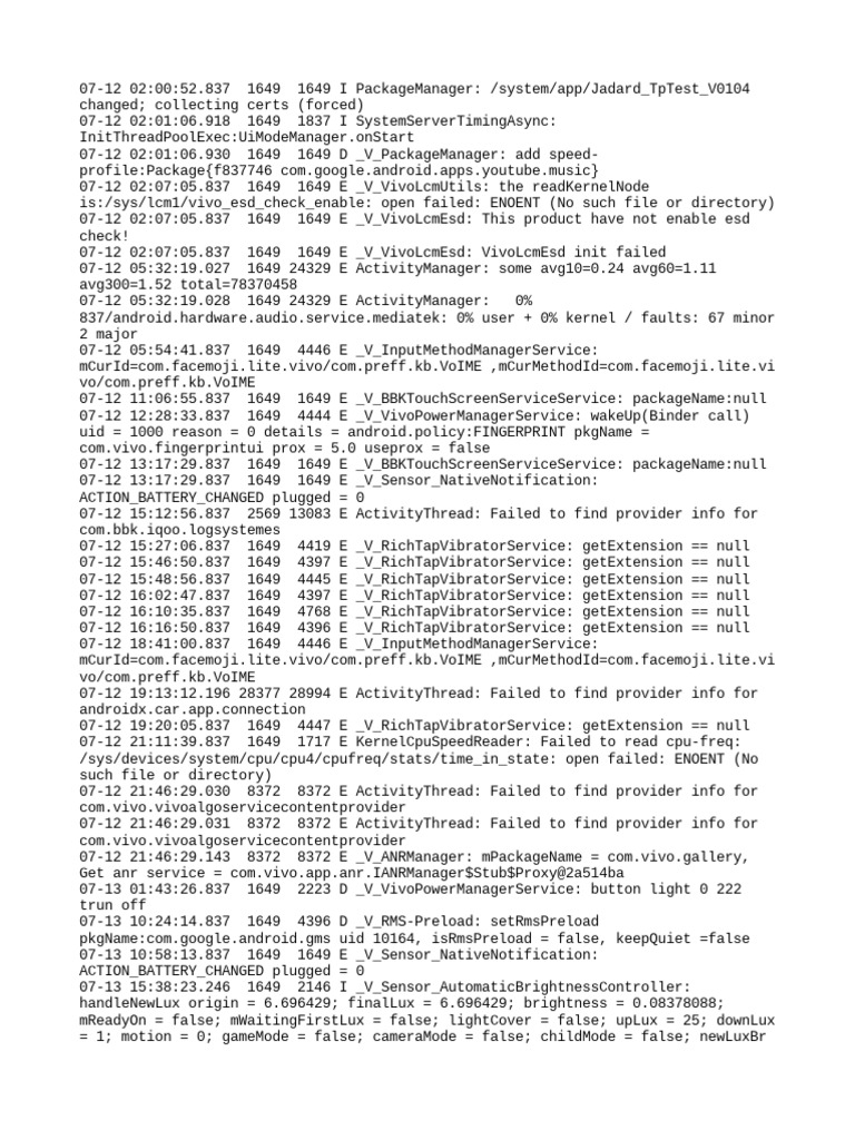 Log | PDF | Software | Software Engineering