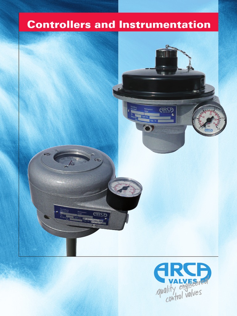 ARCA Fly ReglerInstr GB | PDF | Valve | Instrumentation