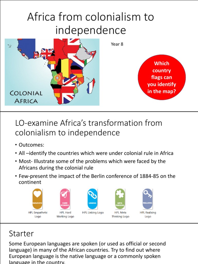 Africa's Path from Colonialism to Independence | PDF | Travel