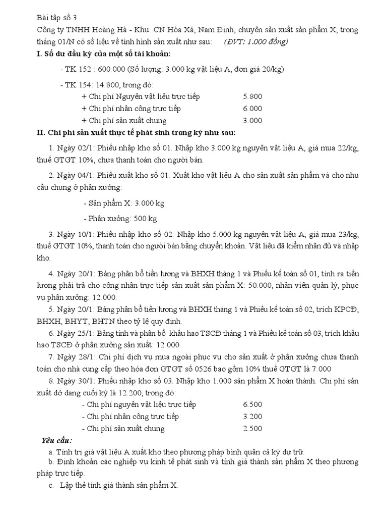 Bài tập DN2- Luyen thi | PDF