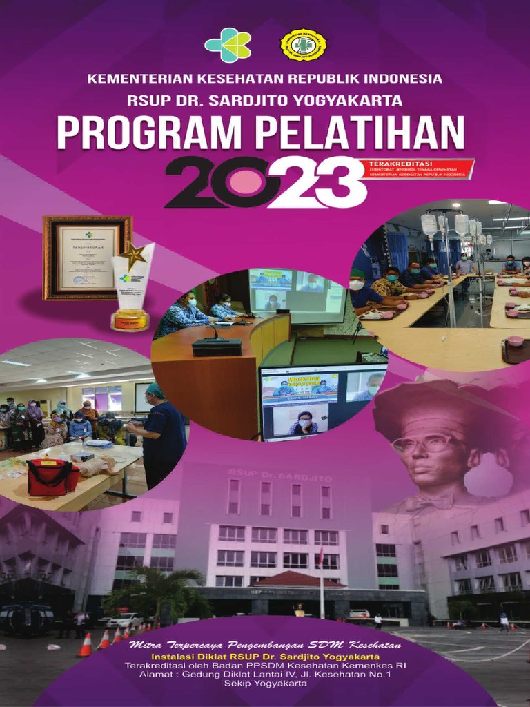 Program Pelatihan DIKLAT 2023 RSUP DR Sardjito | PDF