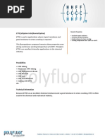 Virgin PTFE Material Properties Data Sheet | PDF | Strength Of ...