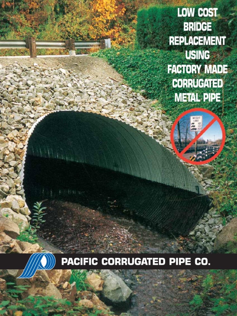 Pacific Corrugated Pipe Bridge Replacement | PDF | Bridge | Stream