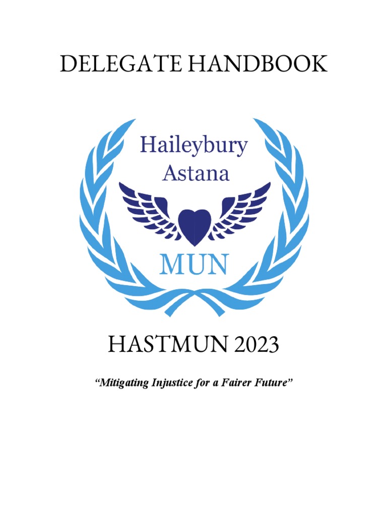 HASTMUN 2023 Delegate Handbook | PDF | Computer Security | Security