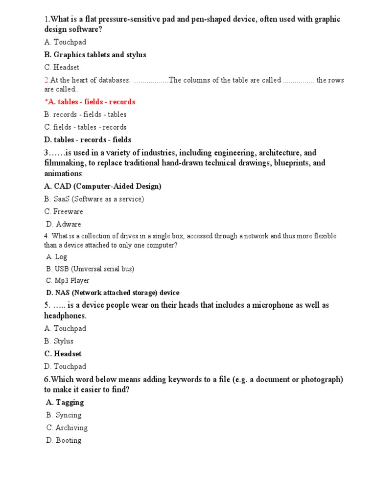 Ôn tập Anh chuyên ngành | PDF | Computer Network | Computer Data Storage