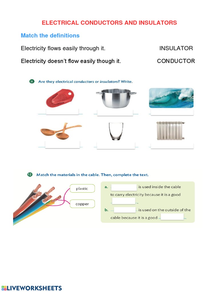 Conductors And Insulators Pdf