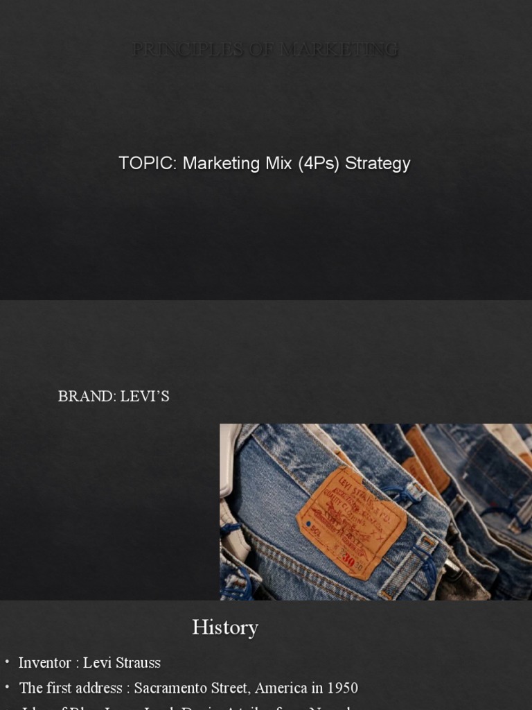 Levis Marketing | Download Free PDF | Brand | Jeans