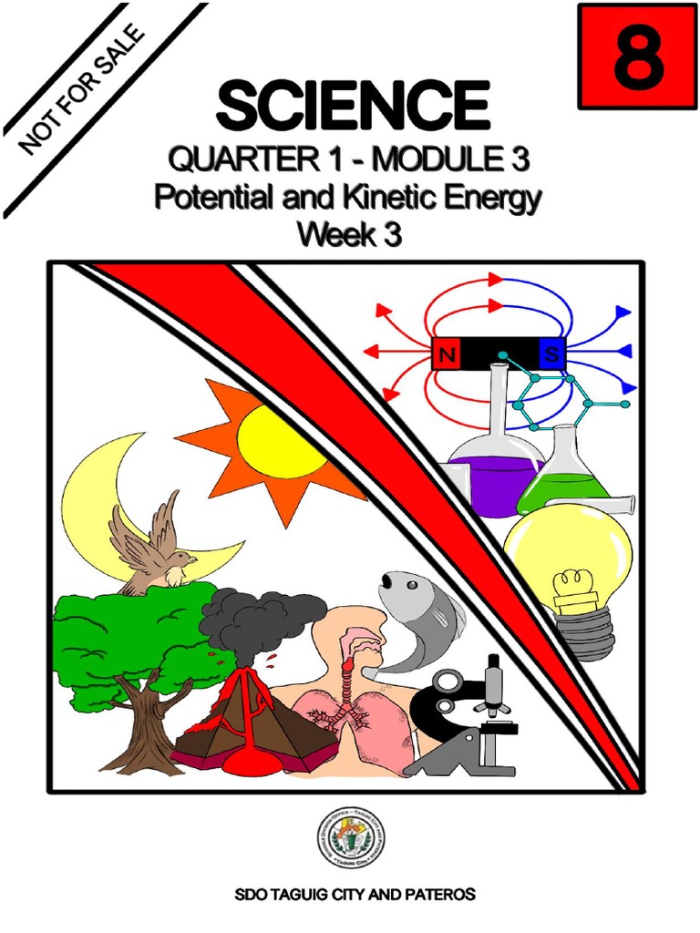 Science 8 Q1 M3 W3 | PDF | Potential Energy | Kinetic Energy