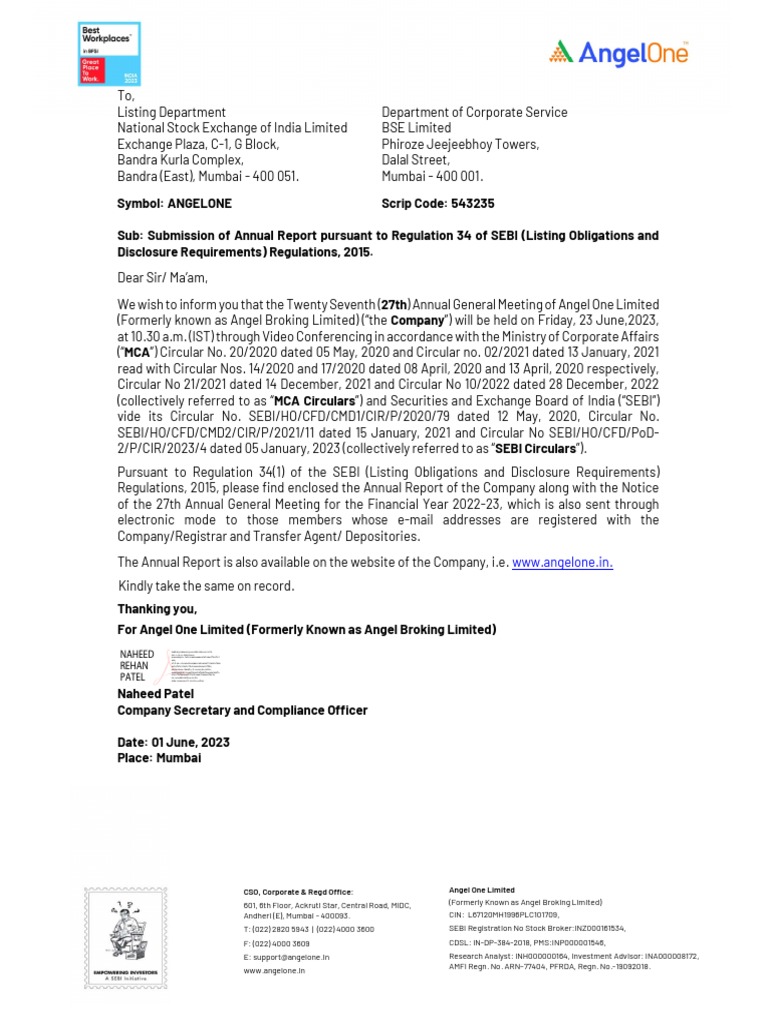 WWW - Angelone.in.: Naheed Rehan Patel | PDF | Revenue | Mutual Funds