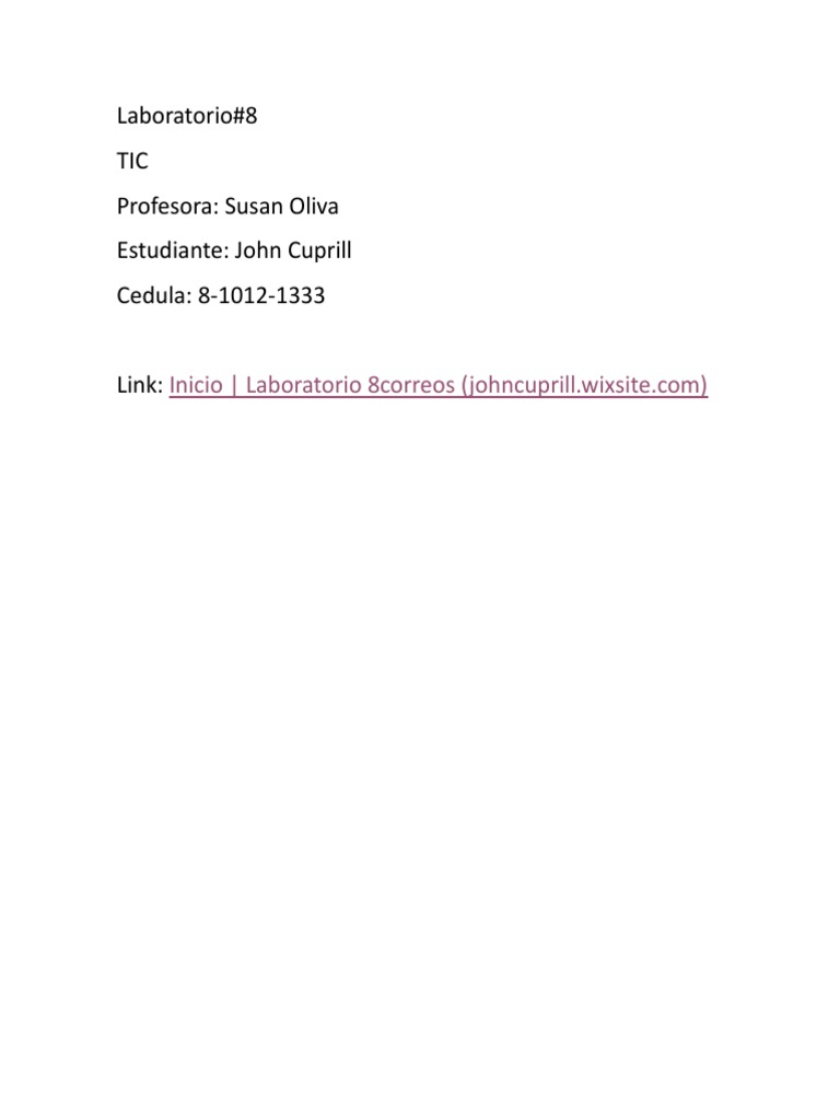 Laboratorio N8 Pdf