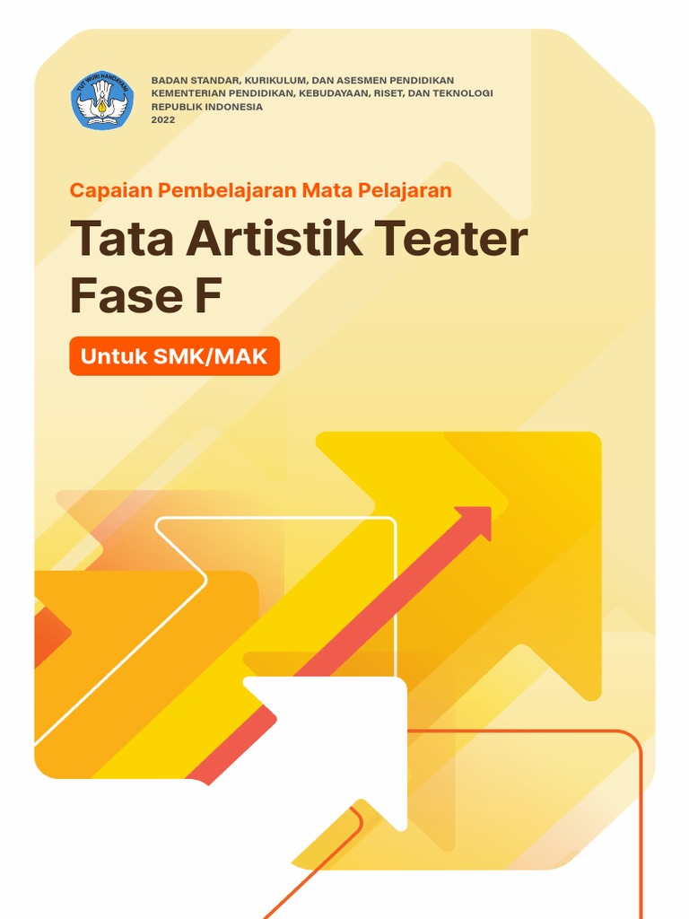 Capaian Pembelajaran Tata Artistik Teater Fase F | PDF