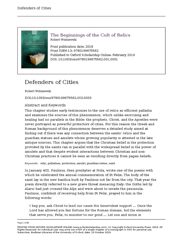 Cult of Relics C 03 | PDF